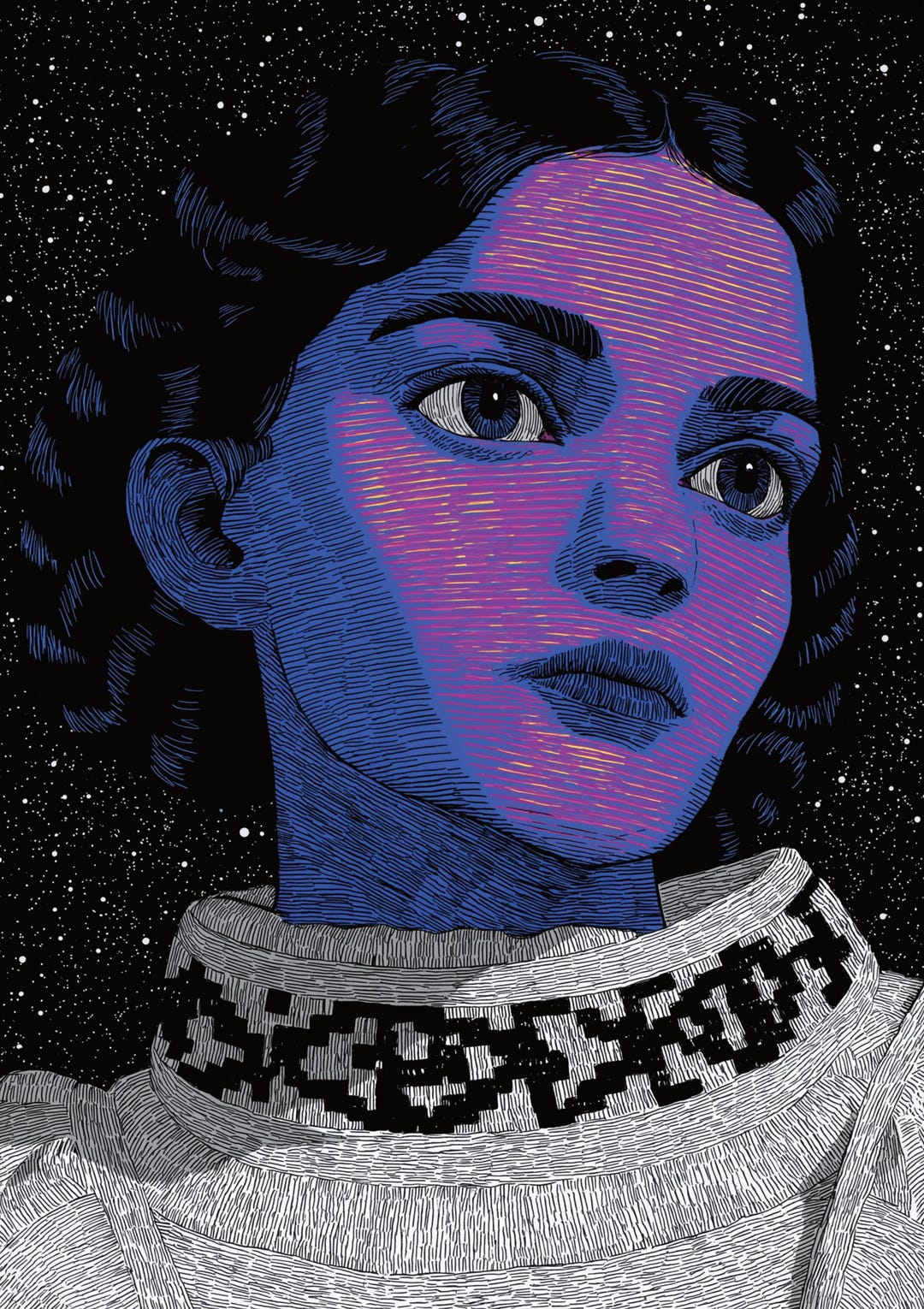 The Hex Caller – Witchy Digital Art Print, Gothic Feminine Poster ...
