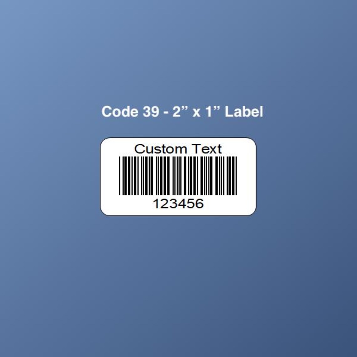 Serialized Barcode Labels - Etsy