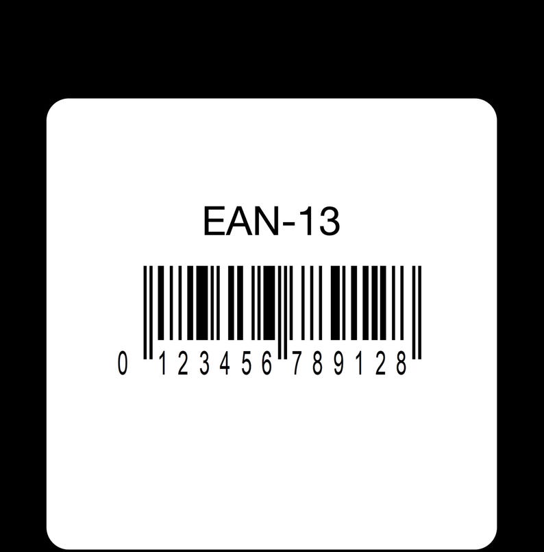 UPC EAN Barcode Labels - Etsy