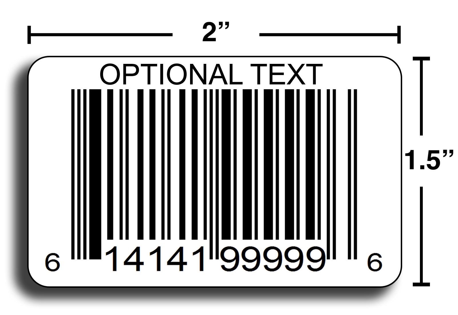 UPC EAN Barcode Labels - Etsy