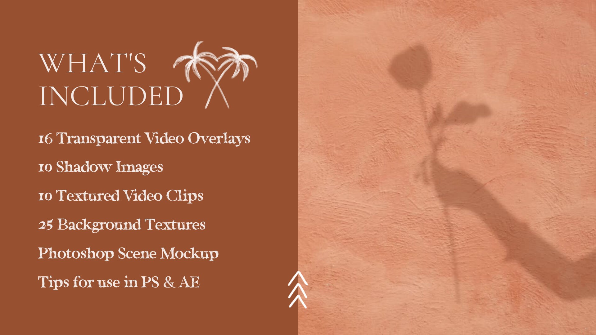 Craft Supplies & Tools Animated Shadow Overlay Bundle with Scene Mockup ...