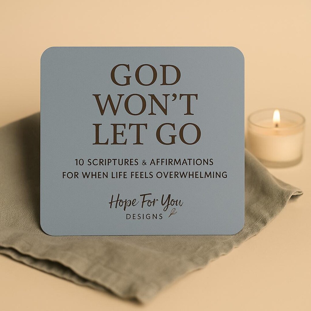10 Bible Verse Affirmation Cards: God's Comforting Promises (printable ...
