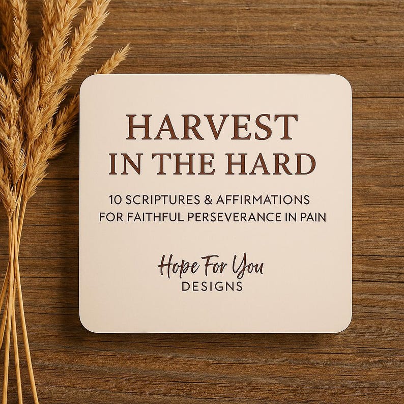 10 Printable Scripture Cards for Perseverance in Pain | Affirmations of ...