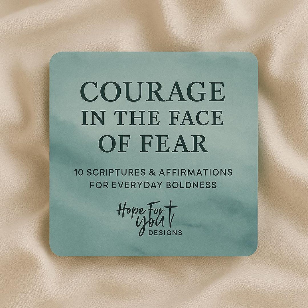 10 Scripture Affirmation Cards: Christian Encouragement for Anxiety ...