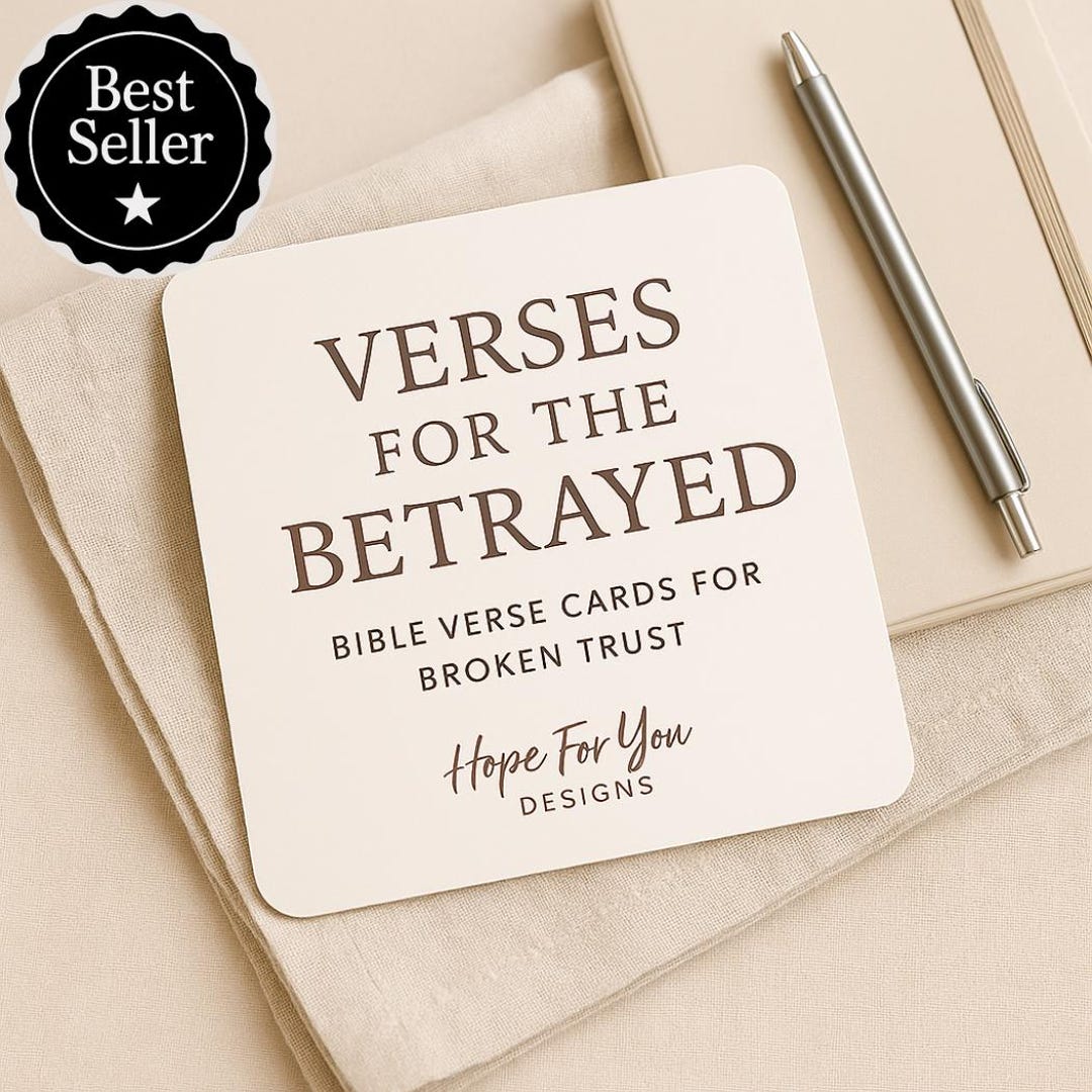 Bible Verse Cards for Heartbreak & Healing: Printable Scripture ...