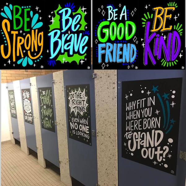 Teacher Bathroom Decals - Etsy