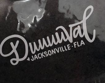 White vinyl decal | Etsy