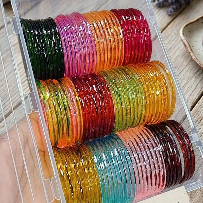 Indian Jelly Bangles - Etsy