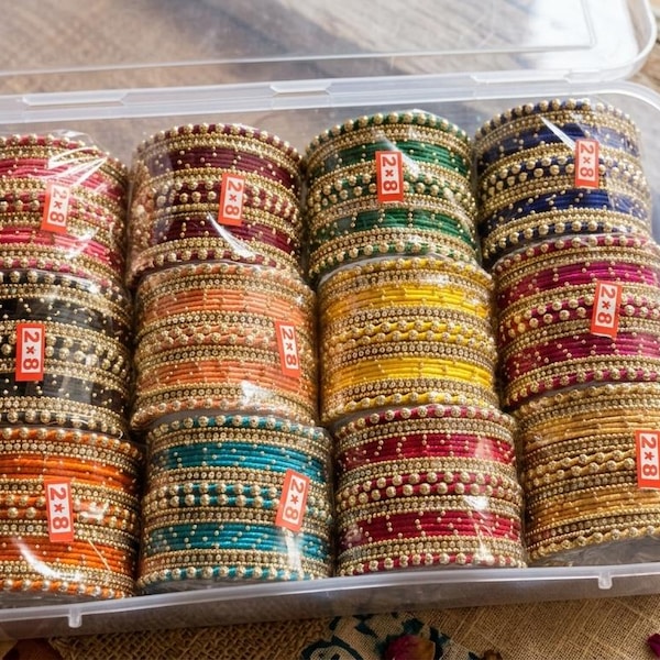 Bridal Bangles Silk Thread - Etsy