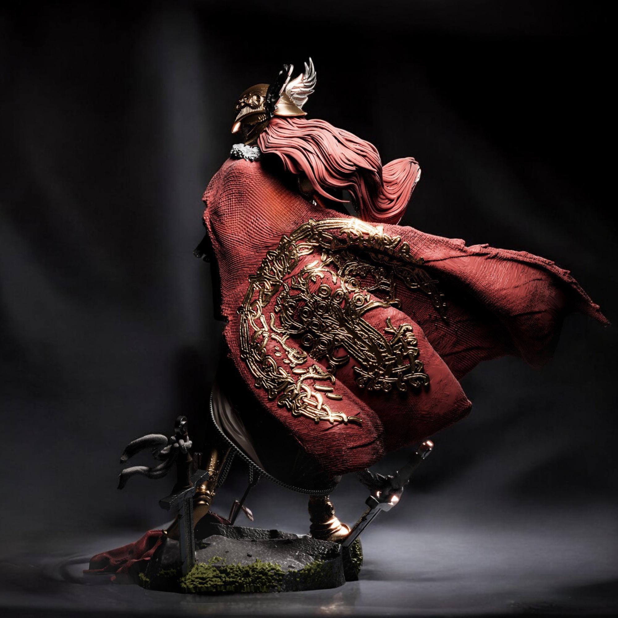 Malenia STL File, Malenia Figure Model, Elden Ring Malenia Figure Stl ...