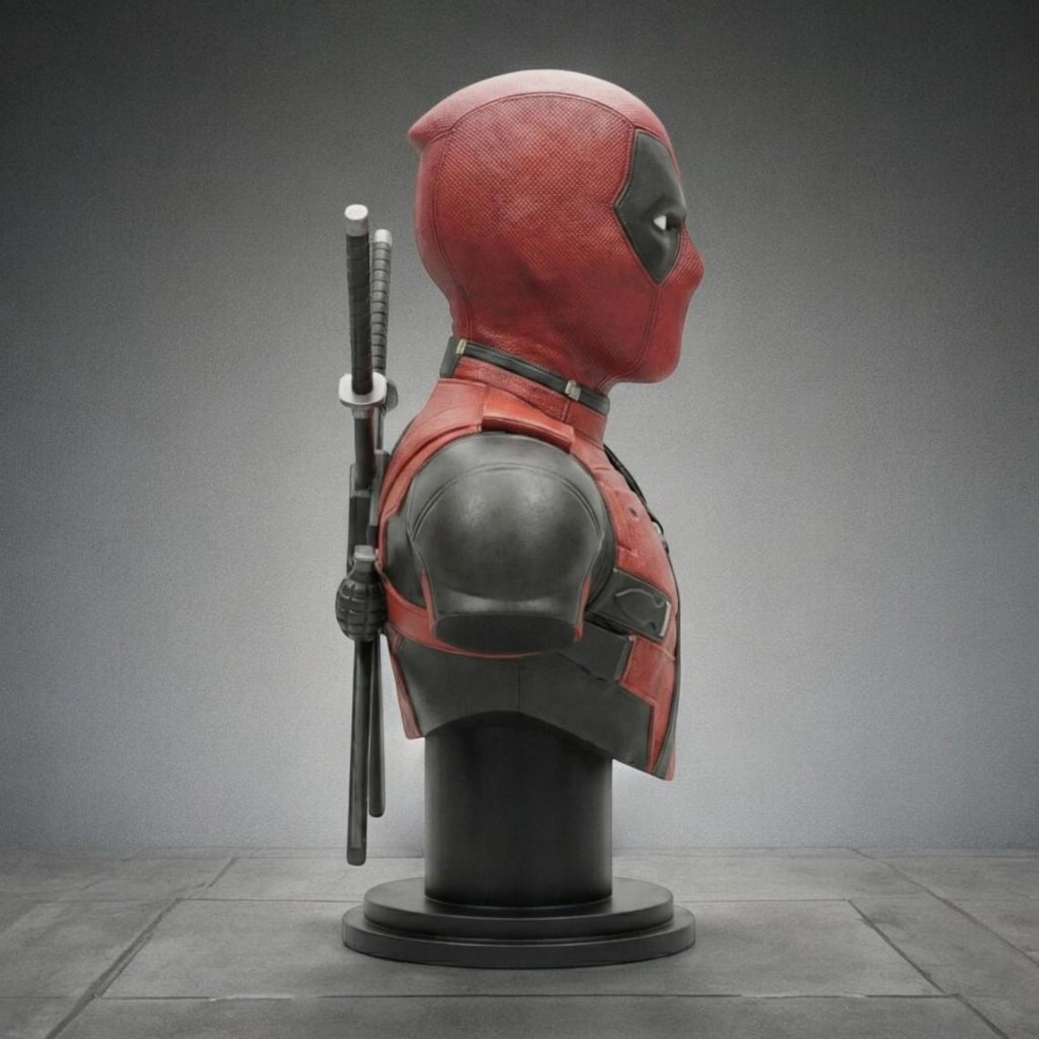 Deadpool Bust STL File: 3D Statue Bust - Etsy
