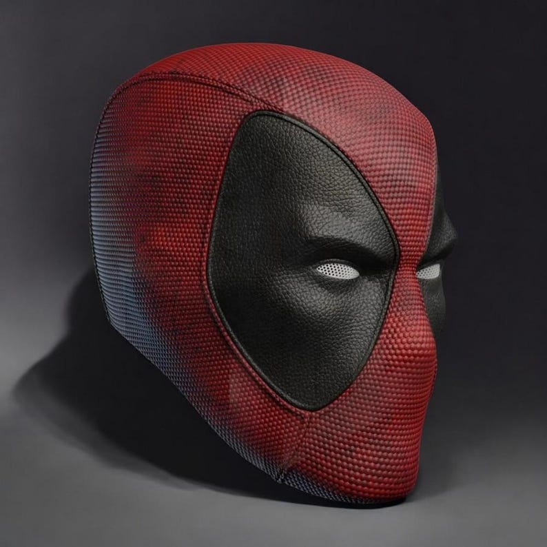 Deadpool Mask STL File: 3D Printable Helmet - Etsy