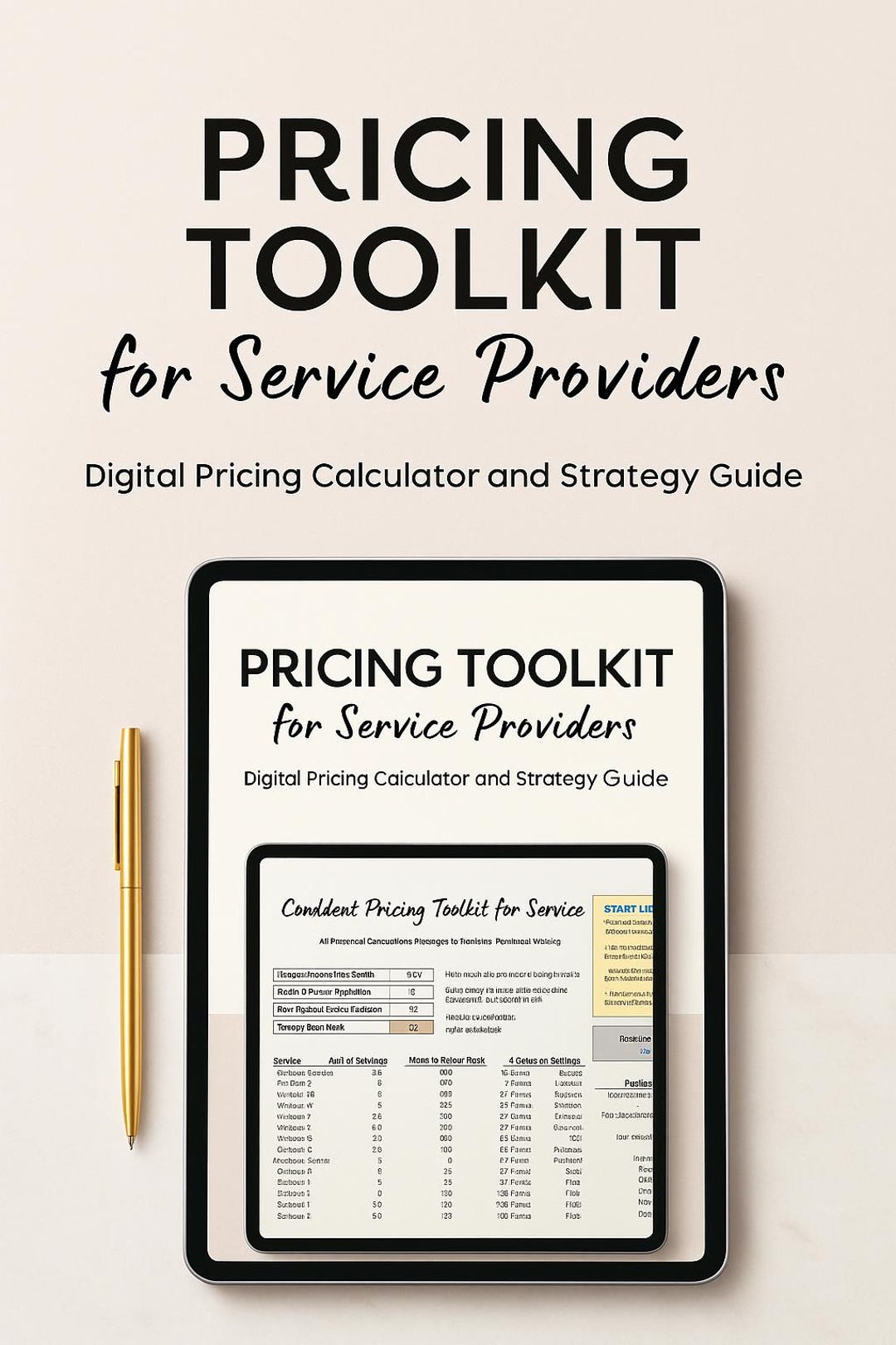 Pricing Toolkit for Service Providers | Digital Pricing Calculator and ...