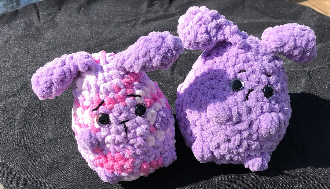 Plush Crochet Bunny - Etsy