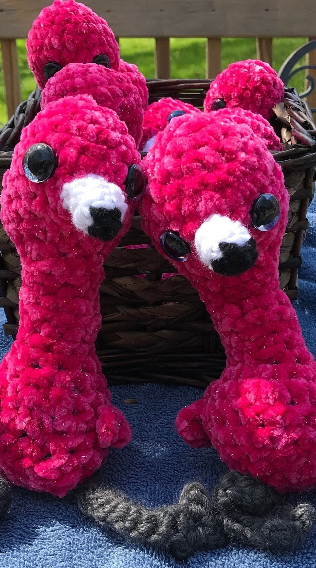 Crochet Flamingos - Etsy