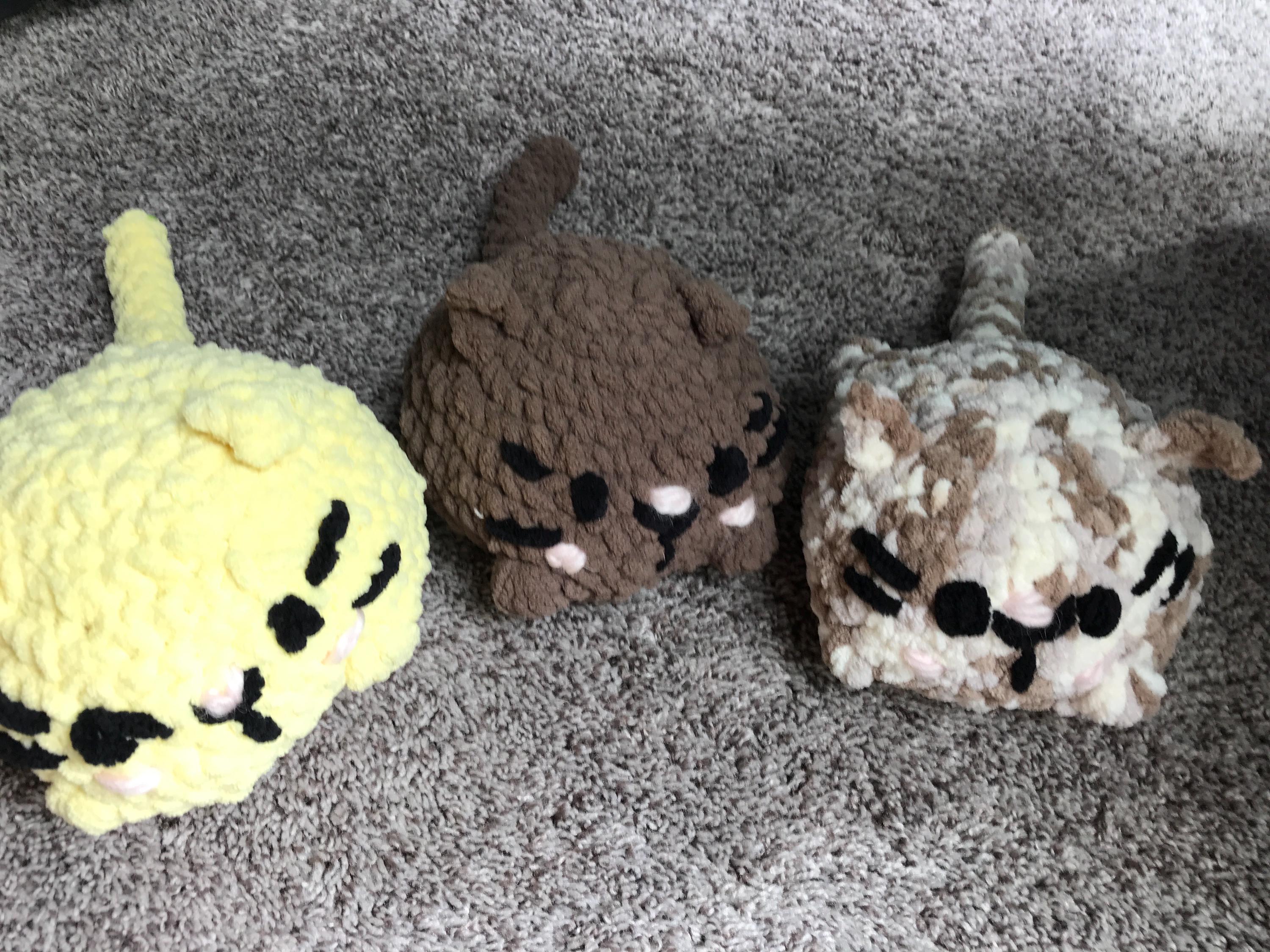 Crochet Loaf Cats - Etsy