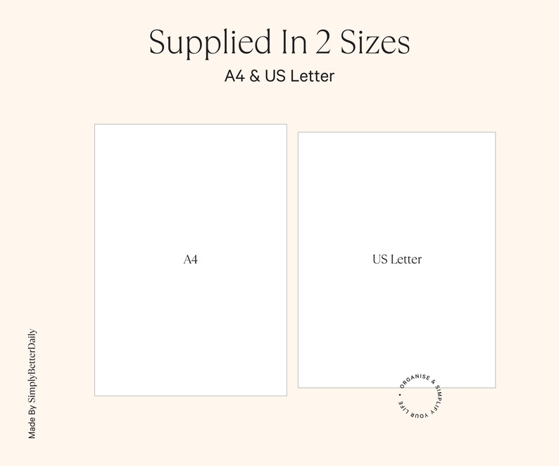 Monthly Overview Planner, Printable Monthly Snapshot, Goals, Notes ...