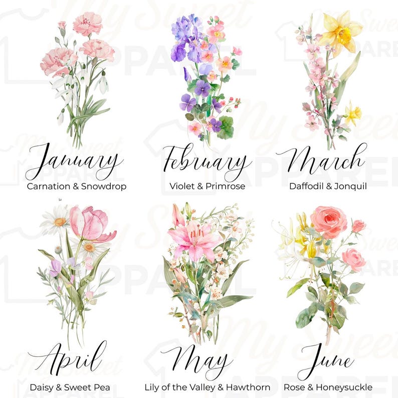 Personalized February Birth Flower Mug | Violet & Primrose Birthday ...