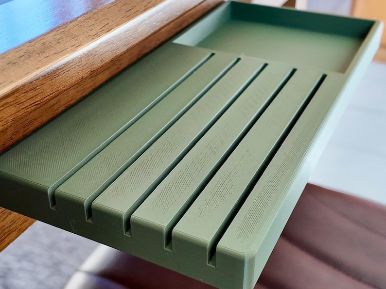 Brimhart Game Table Card Holder With Storage Tray: Custom Tabletop ...