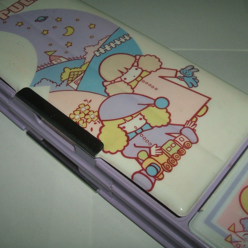 80s Pencil Case - Etsy