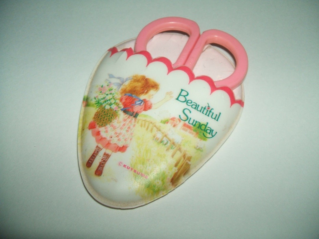Vintage 1980s Kutsuwa Beautiful Sunday Mini Scissors - Etsy