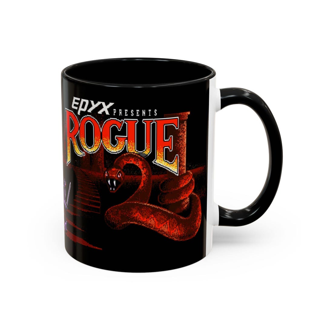 Retro Rogue Coffee Mug - Vintage Gamer Gift, 11oz - Etsy