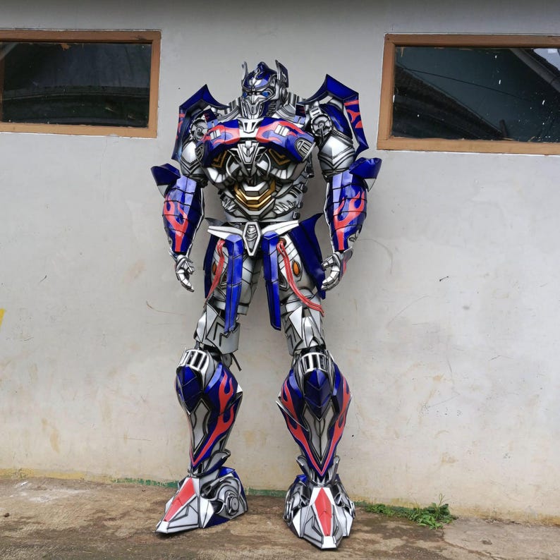 Custom Optimus Prime Robot Costume: Handmade EVA Foam Cosplay - Etsy