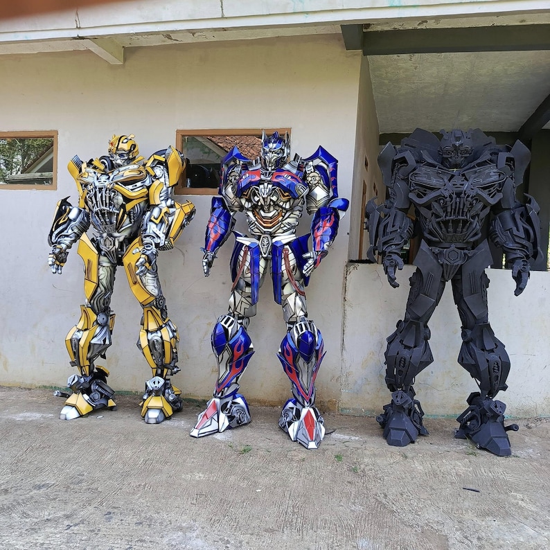 Custom Optimus Prime Robot Costume: Handmade EVA Foam Cosplay - Etsy