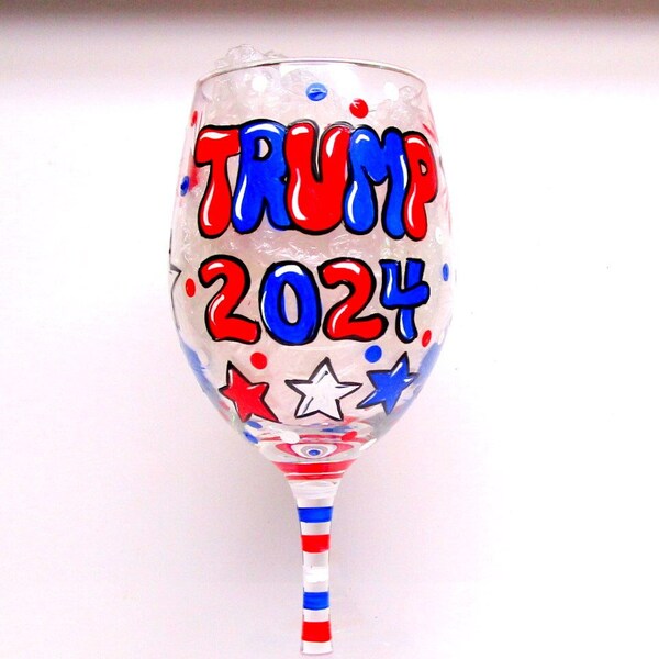 Trump Wine Glass - Etsy