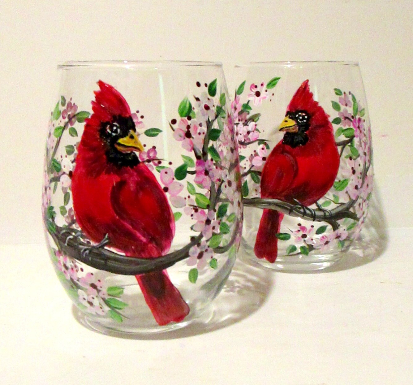 Cardinals Red Birds Orioles Blue Bird Goldfinch Robin Hand | Etsy