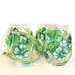 Shamrock or 4 Leaf Clover St.patricks Day Set of 4 - 21 Oz. Stemless ...