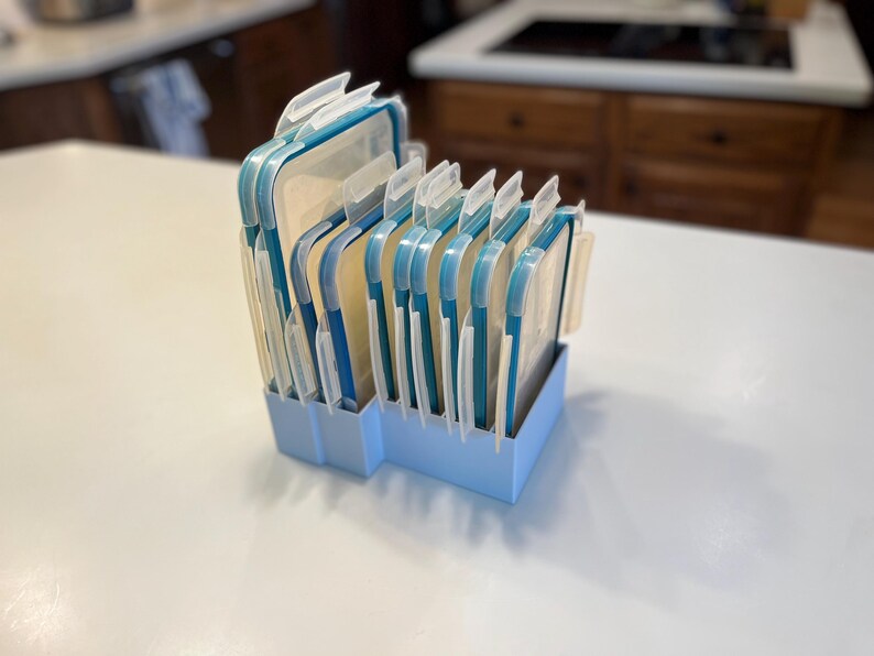 Snapware Rectangular Lid Organizer - Food Container Storage ...