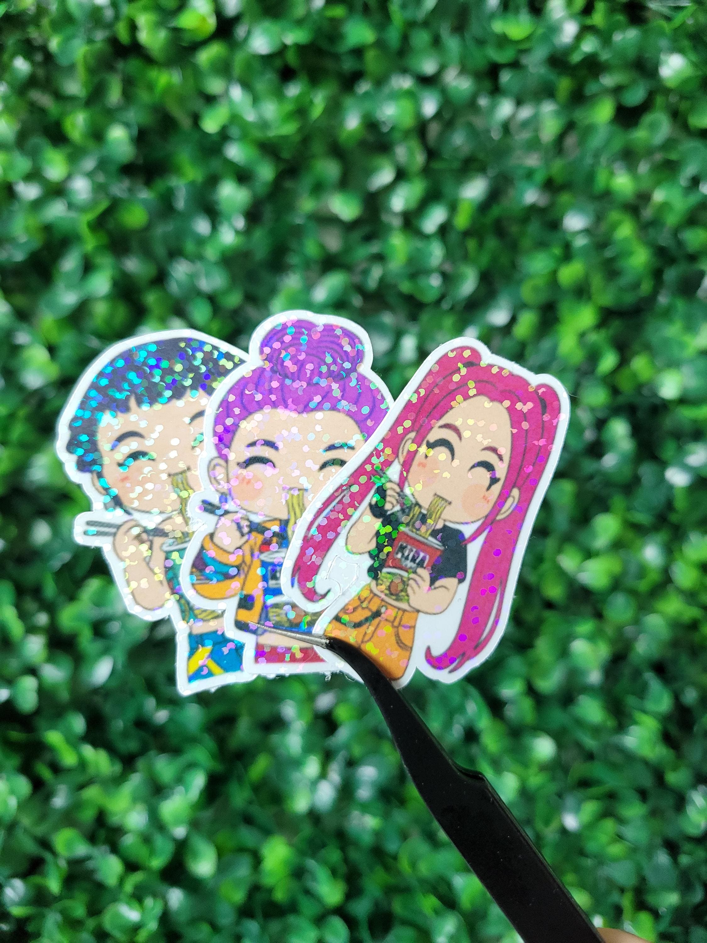 K-pop Demon Hunters Stickers | Huntrix Merch | Zoey, Rumi, Mira | K-pop ...