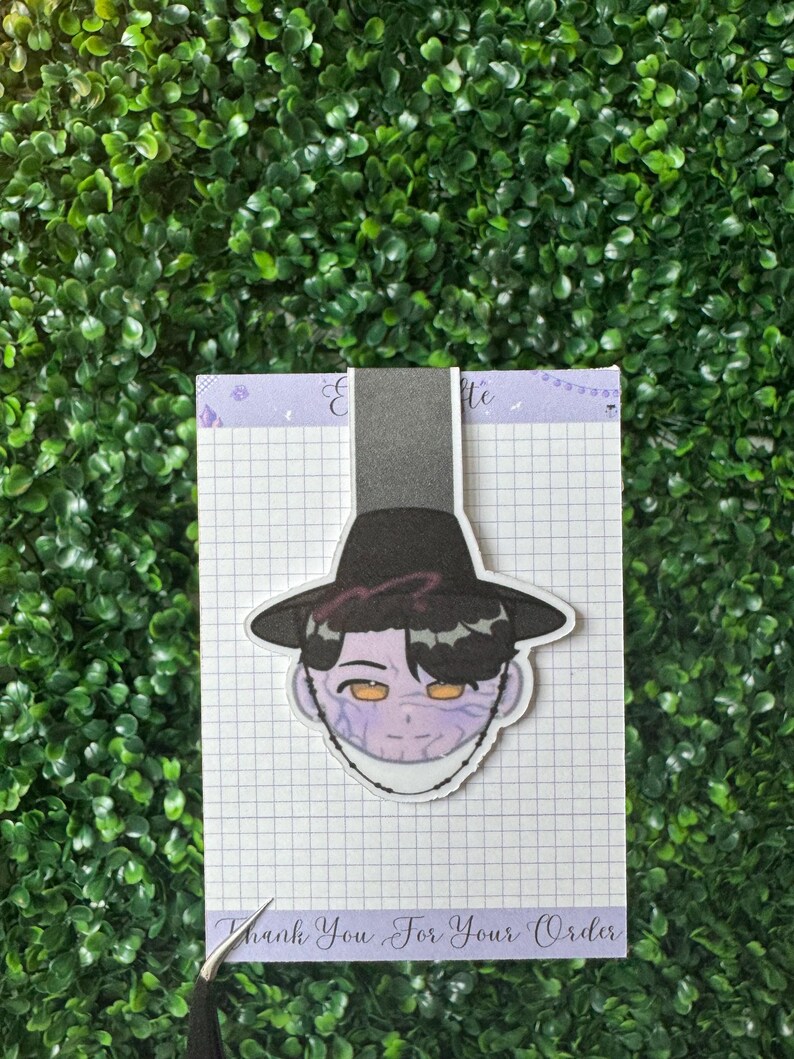 Saja Boys Bookmarks| K-pop Demon Hunters | Merch | Magnetic Bookmark ...