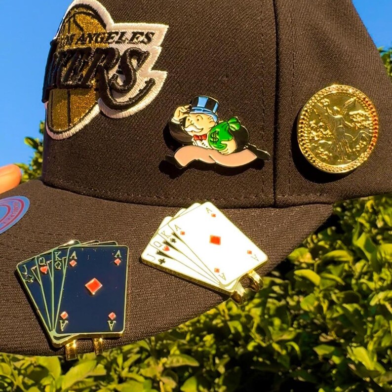 Money Hat Pins for All Hats / Snapbacks / Fitted Hats / Clothing - Etsy