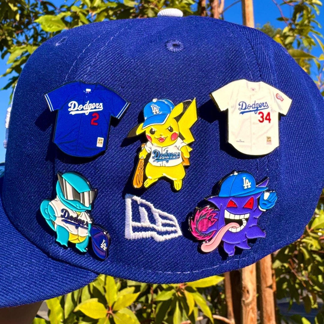 LA Los Angeles Hat Pins for All Hats/snapbacks/fitted Hats / Clothing ...