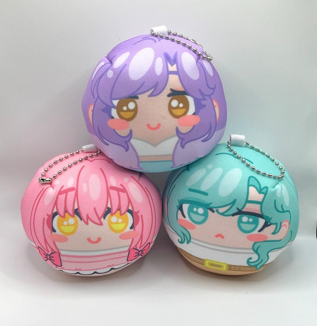 Aphmau Mystreet Omanjuu Keychain Plushies - Aphmau Fan Merch - Etsy