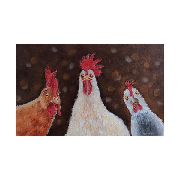 Chicken Finger Painting - Etsy