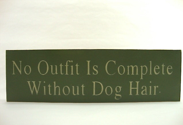 Dog Hair Sign - Etsy