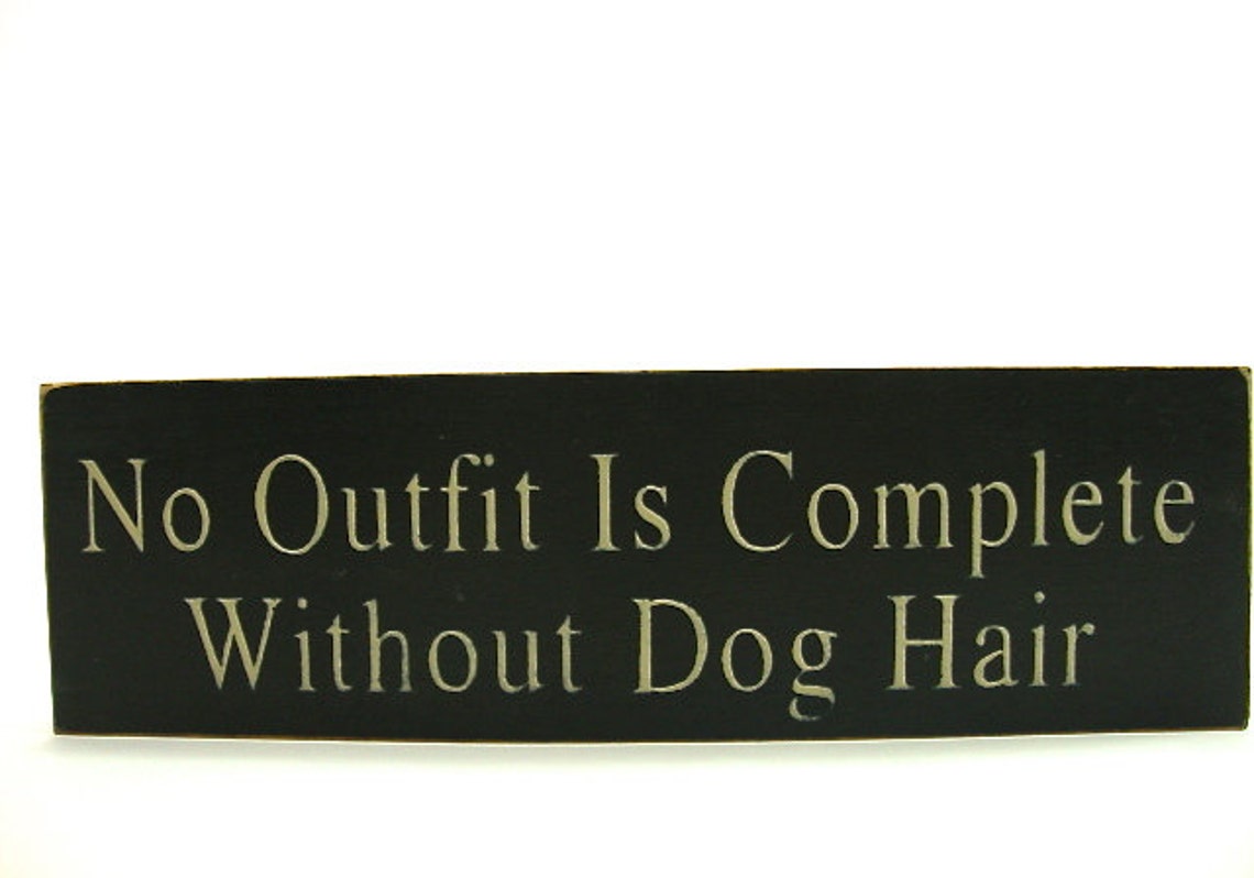Dog Hair Sign - Etsy