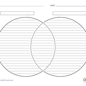 Venn Diagrams Printable Worksheets (bundle Pack) - Etsy