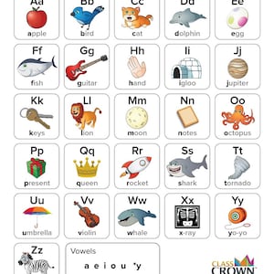 ABC Charts Printable Worksheets: Bundle Pack - Etsy