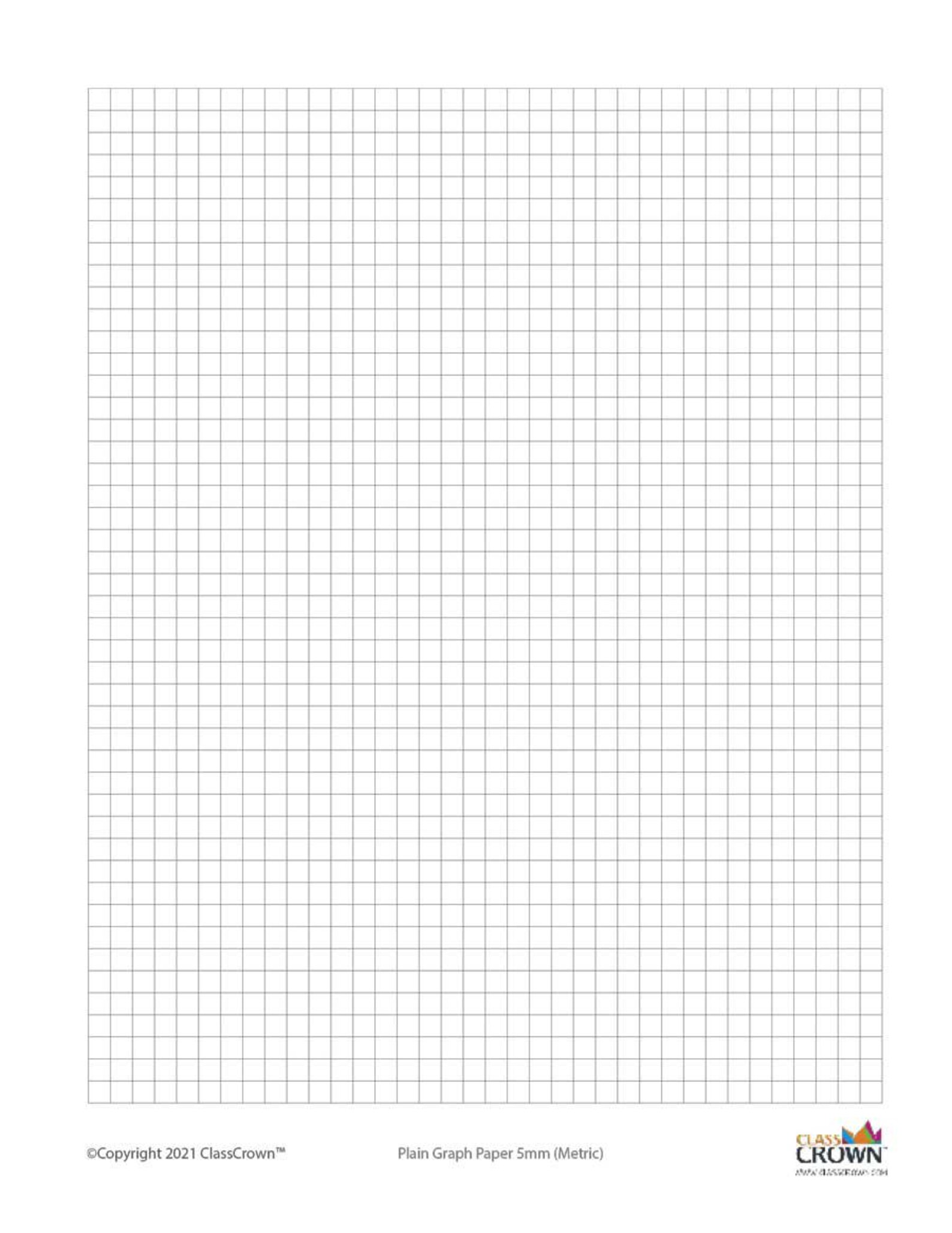 Plain Graph Paper Printables for Teachers (bundle Pack) - Etsy