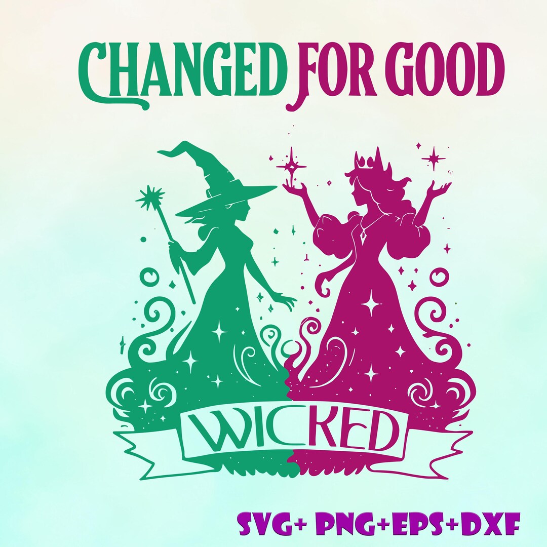 Wicked SVG PNG Digital Download, Defying Gravity Svg Png Clipart ...