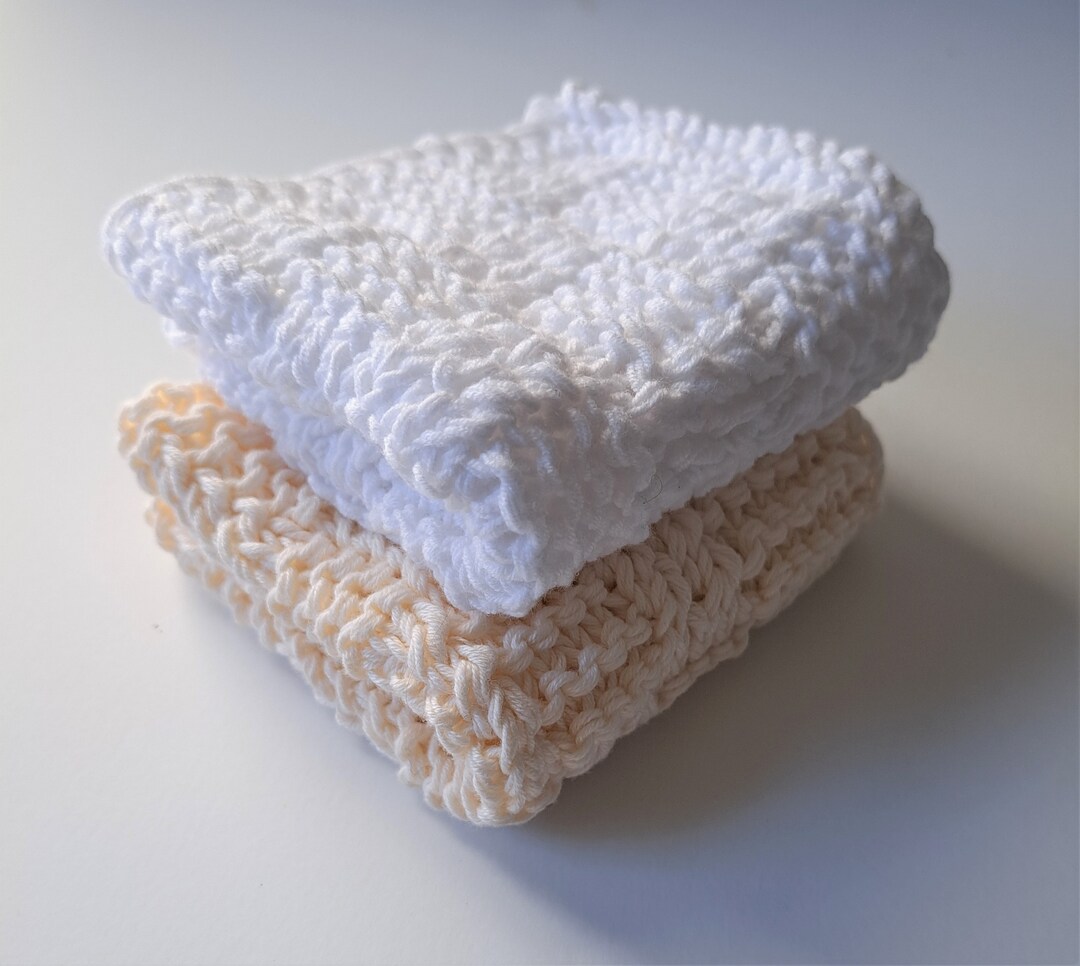 KNITTING Pattern Squishy Face Cloth Wash Cloth Sets, Knit Wash Cloth ...