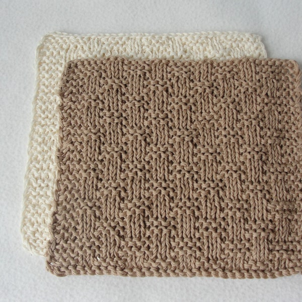 Knitted Wash Cloth - Etsy