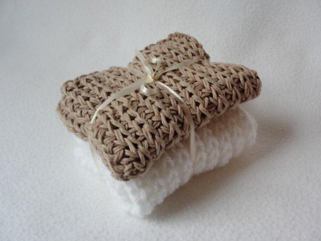 KNITTING Pattern Shaker Stitch Face Cloth Wash Cloth Sets, Knit Wash ...