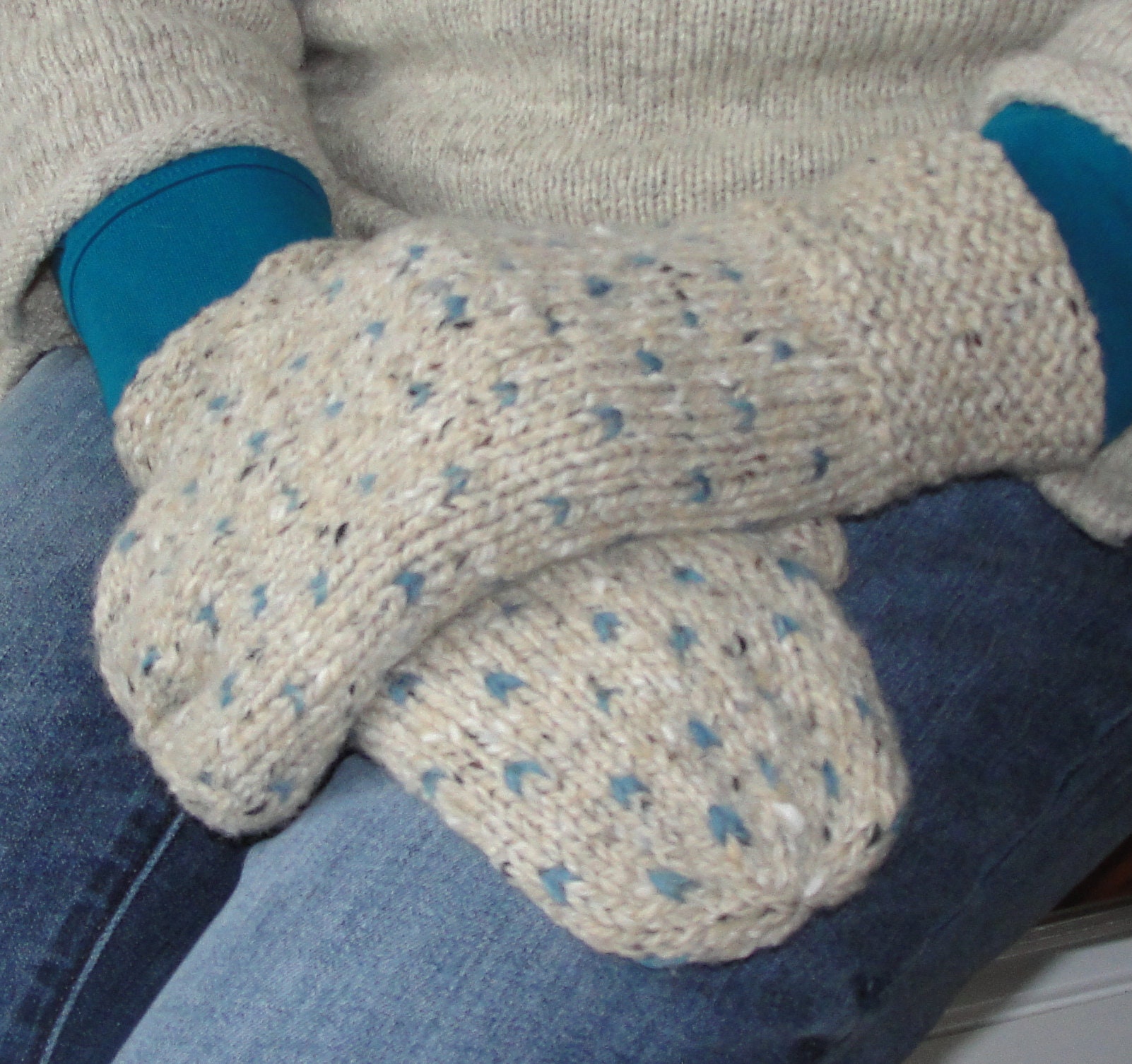 KNITTING PATTERN Dublin Mittens for Adult/Teens sizes SML | Etsy