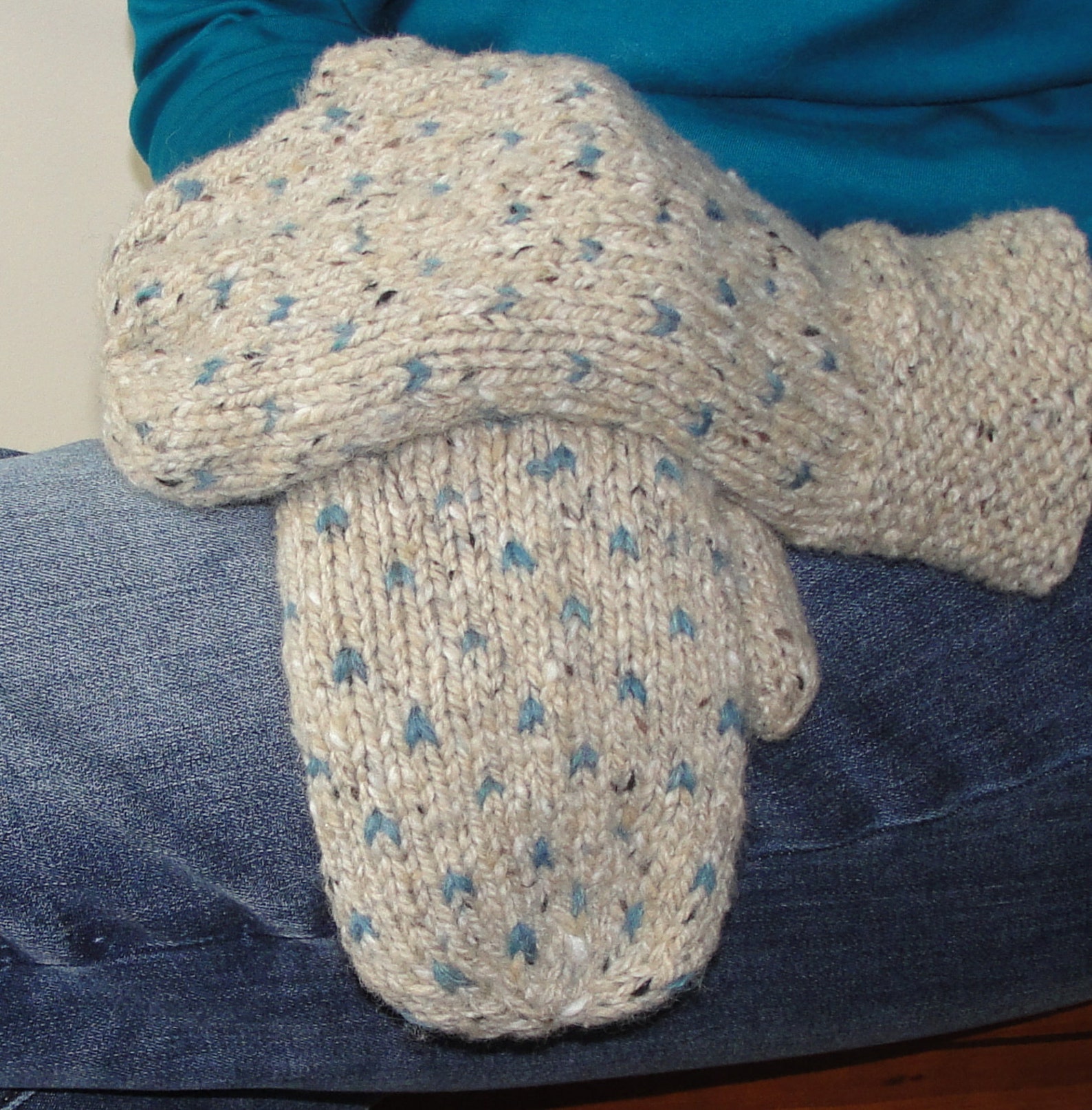 KNITTING PATTERN Dublin Mittens for Adult/teens Sizes SML - Etsy