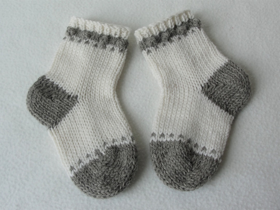 KNITTING PATTERN /bedilia Baby Socks / Sock Pattern / Baby Sock Pattern ...